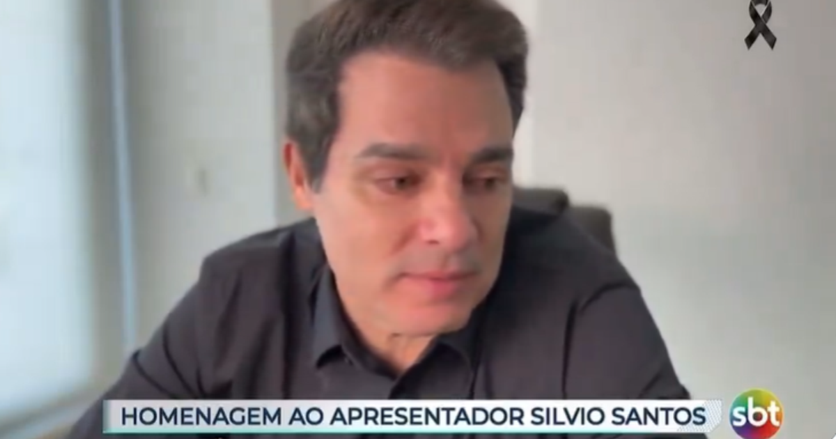 Celso Portiolli chora e é medicado após a morte de Silvio Santos: 'Como se eu perdesse de novo o ...