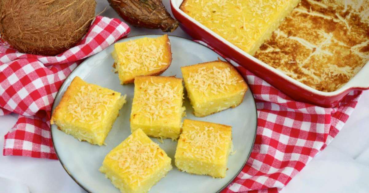Bom-bocado de mandioca com coco: receita cremosa e simples