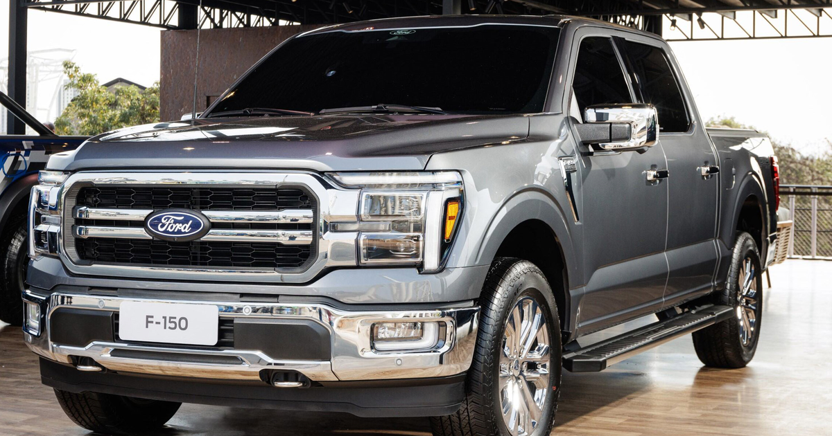 Ford revela nueva F-150 2025, rediseñada, en la feria Expointer - Navya ...