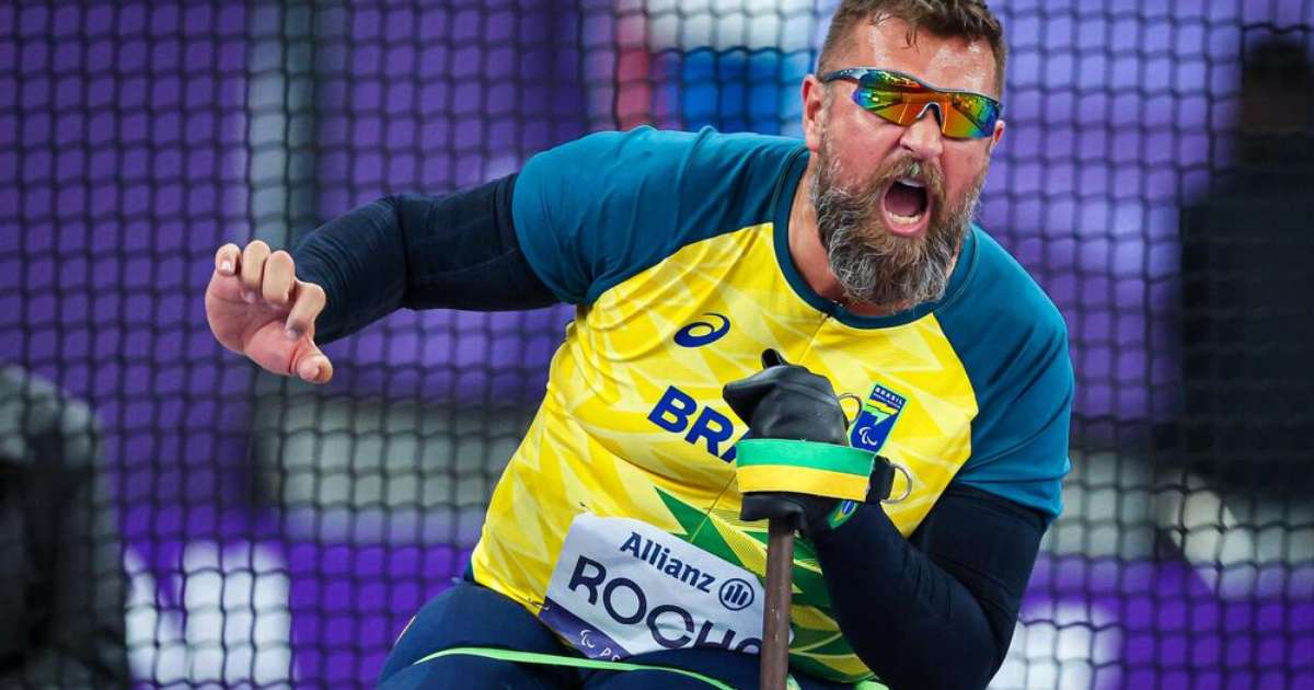 André Rocha é bronze no lançamento de disco F52