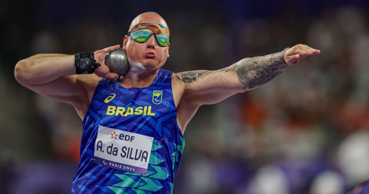Bicampeão, Alessandro Silva fica em 5º no lançamento de disco