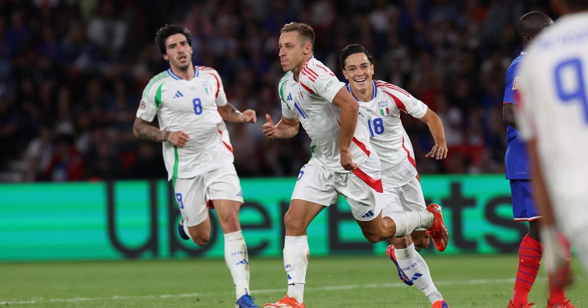 Itália leva gol relâmpago, vira sobre a França e começa Nations League ...