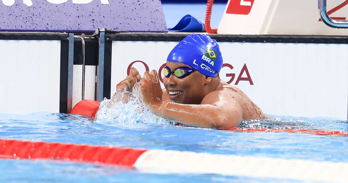 Lídia Cruz estabelece recorde paralímpico nos 50m livre S4