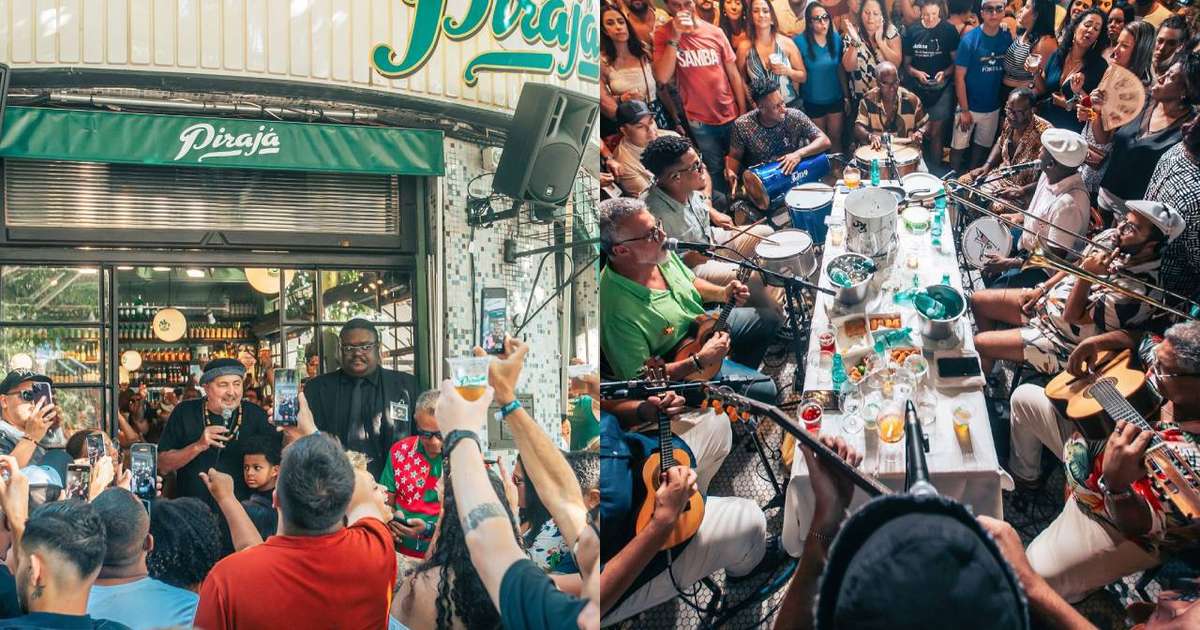 Coxa creme e samba carioca no Pirajá da Faria Lima