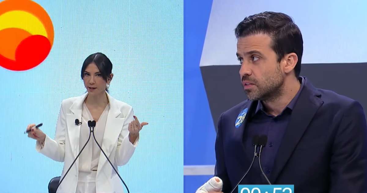 Amanda Klein dispara gritos para acalmar Nunes x Marçal na RedeTV ...