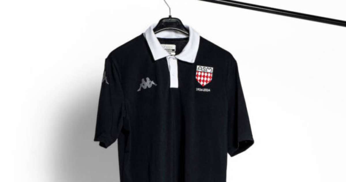 Monaco lança uniforme em homenagem ao centenário do clube