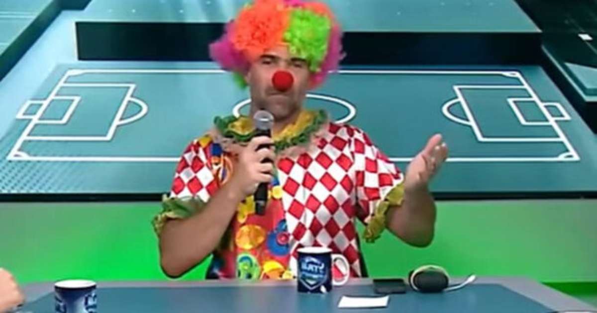 Thiago Asmar, o Pilhado, surge de palhaço após queda do Flamengo na ...