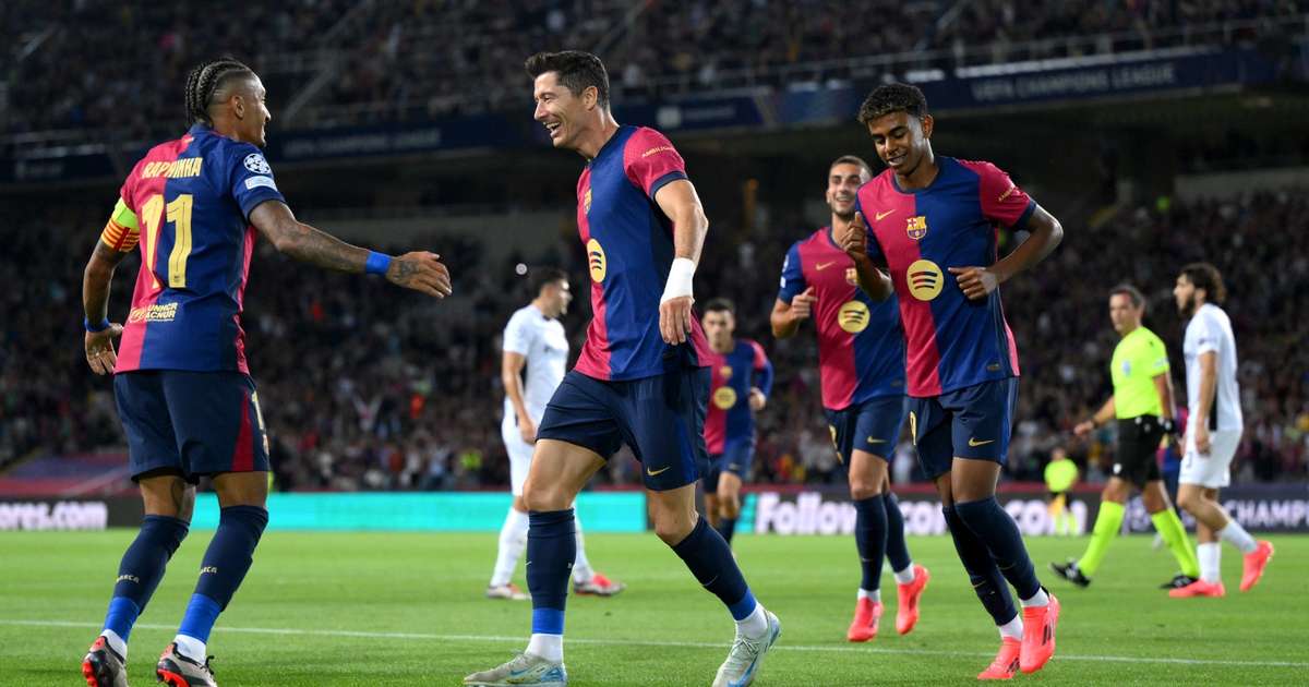 Barcelona goleia Young Boys e conquista sua primeira vitória na ...