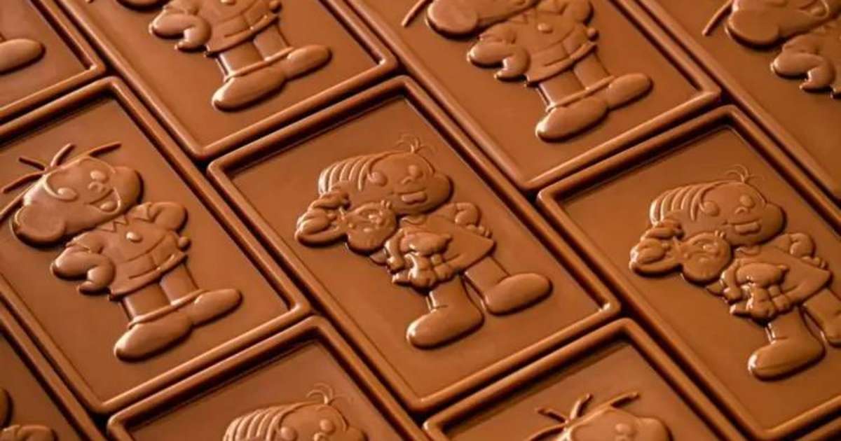 Sucesso nos anos 90, chocolate da Turma da Mônica é relançado