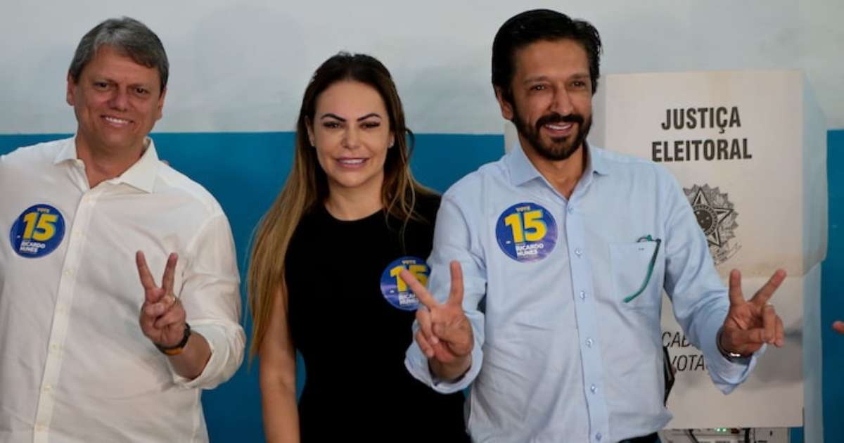 Com apoio de Tarcísio, Nunes aposta em ida ao segundo turno e em ...