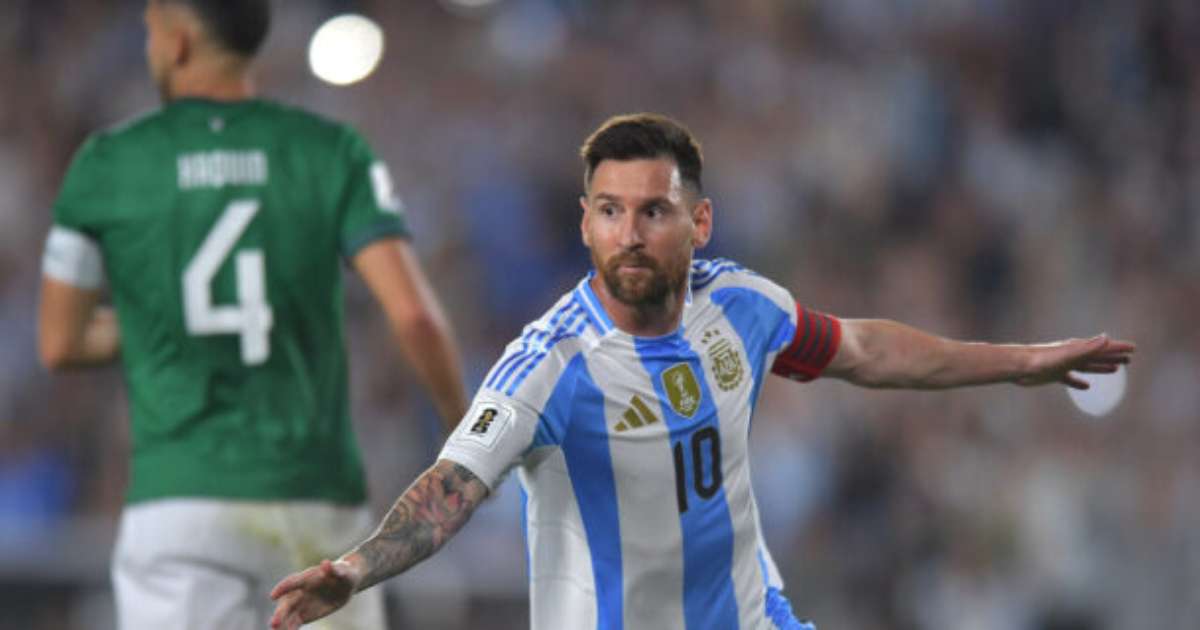 Messi brilha com três gols, Almada também marca e Argentina vence fácil ...