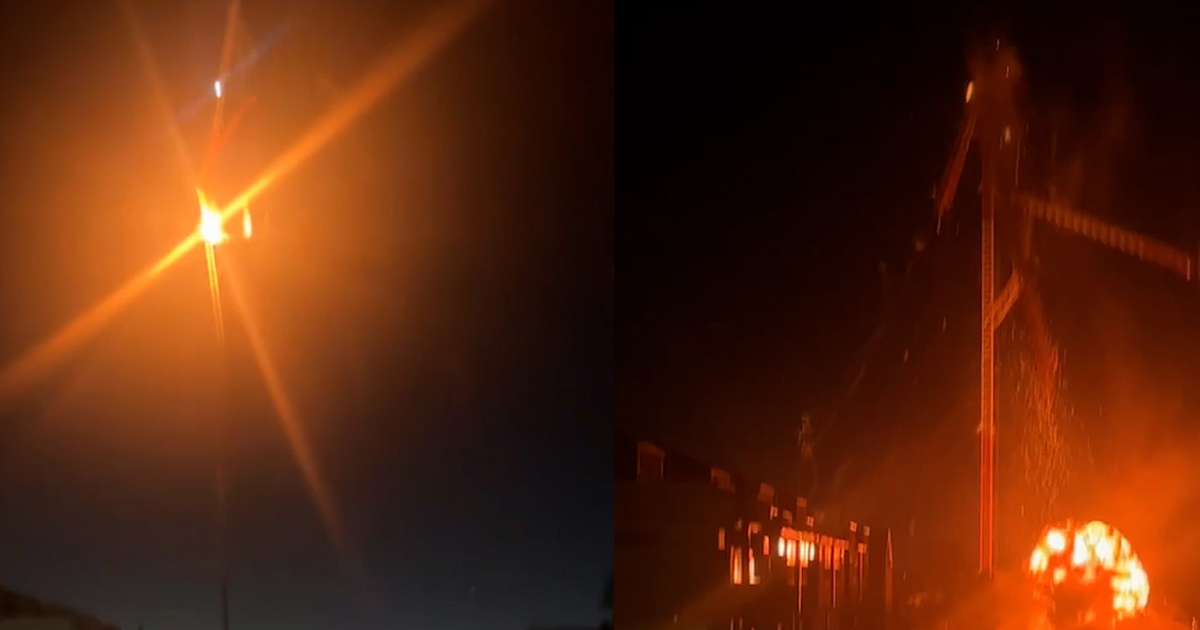 Helicóptero bate em torre de rádio e explode matando várias pessoas nos ...