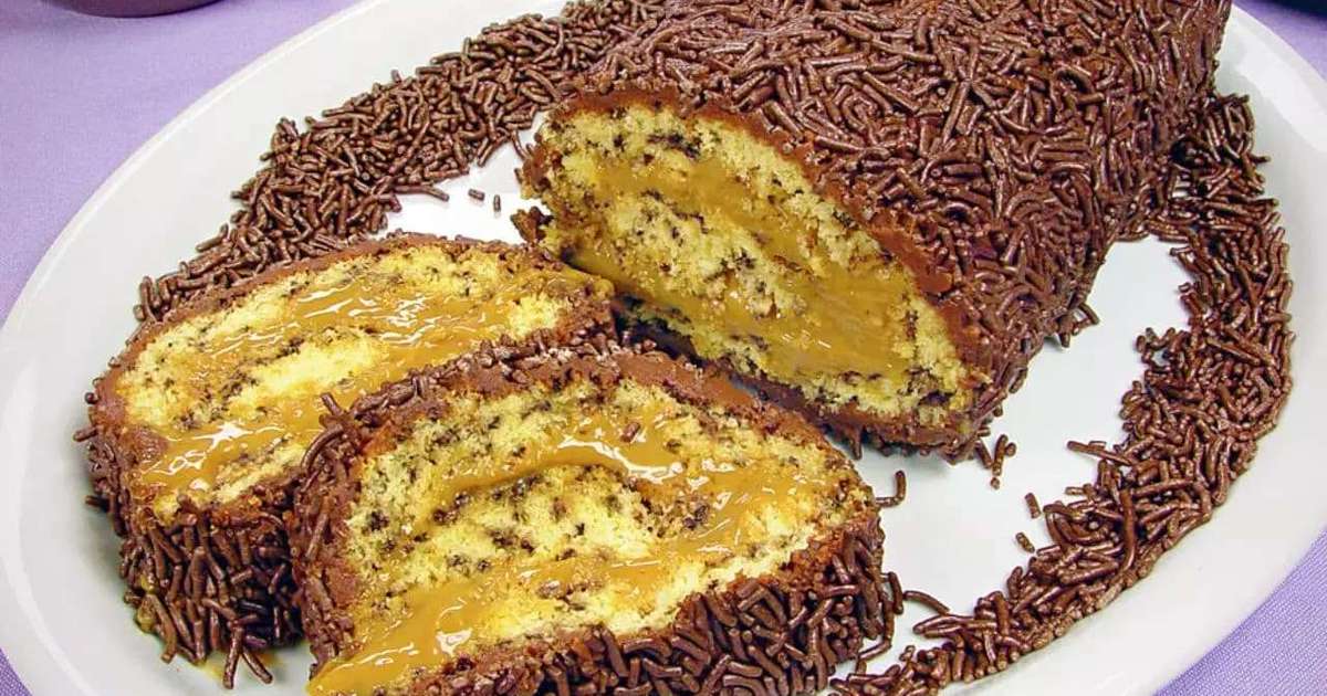 Rocambole de flocos: saiba como fazer o doce tradicional em casa