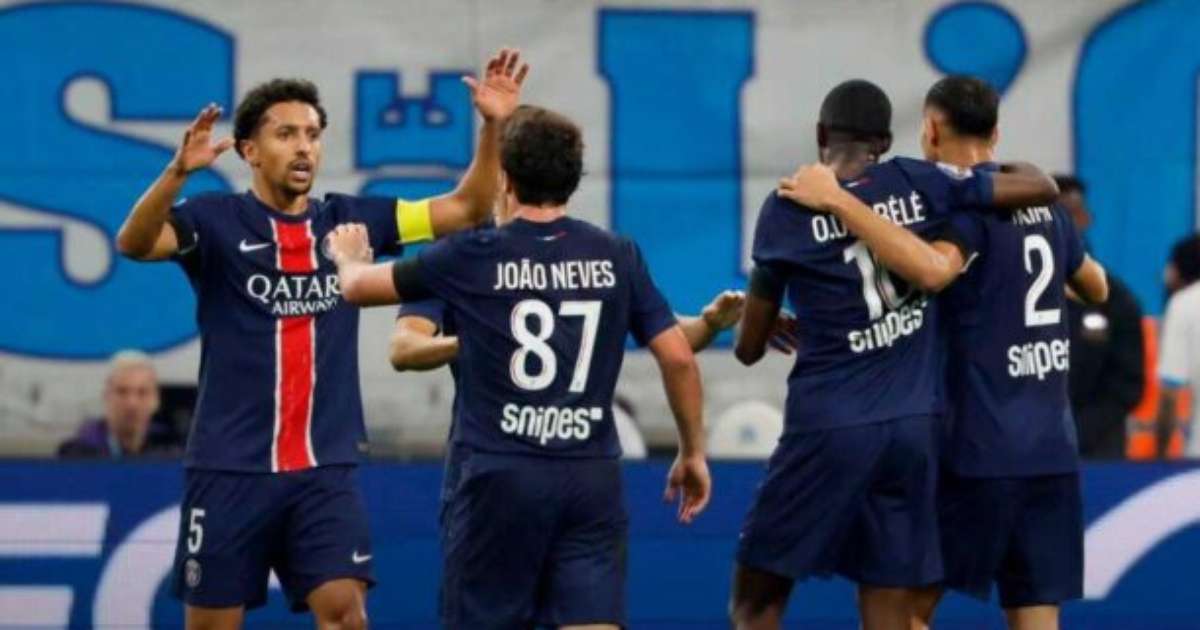 PSG faz três gols no primeiro tempo e vence Le Classique