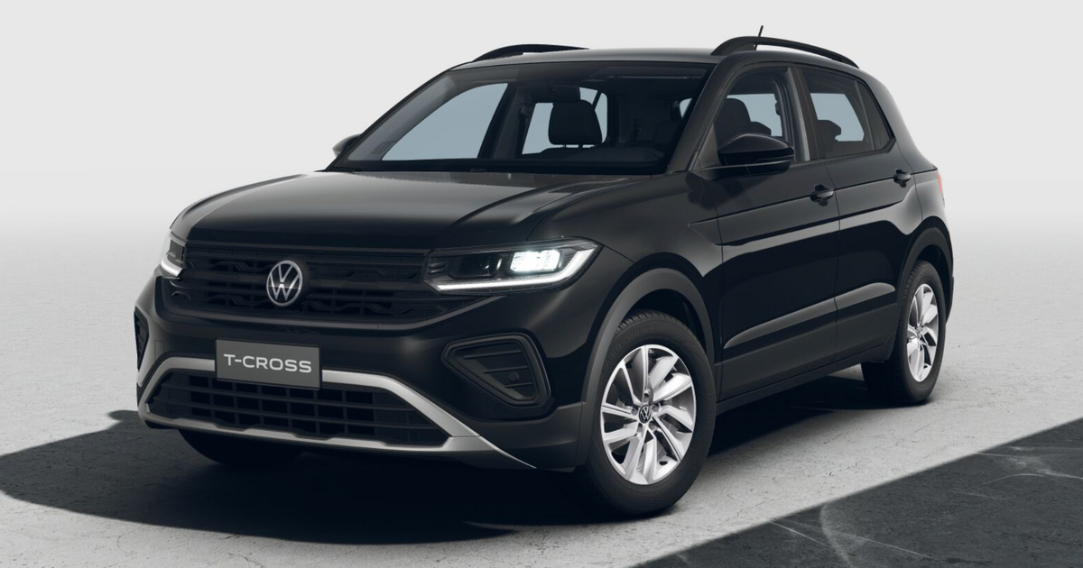 VW T-Cross Sense 2025 terá novo visual em breve com foco em PCD