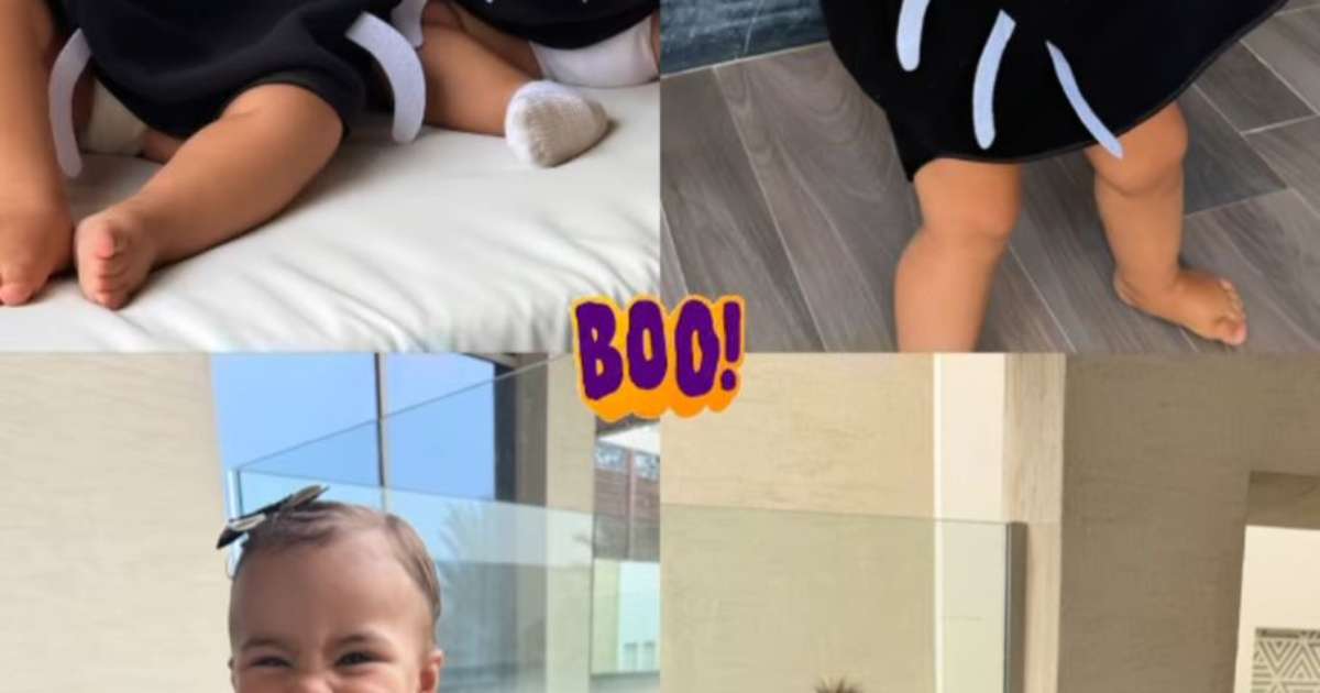Filha de Neymar e Bruna Biancardi encanta com fantasia de Halloween