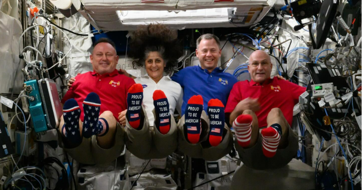 Astronautas da Nasa votam em Estação Espacial Internacional