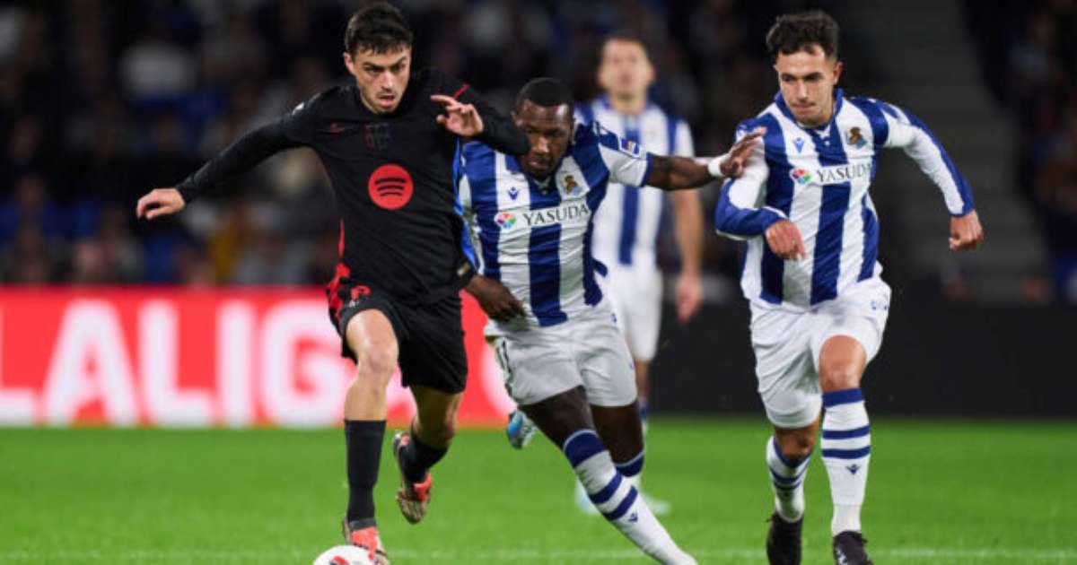 Real Sociedad acaba com sequência de vitórias do Barcelona