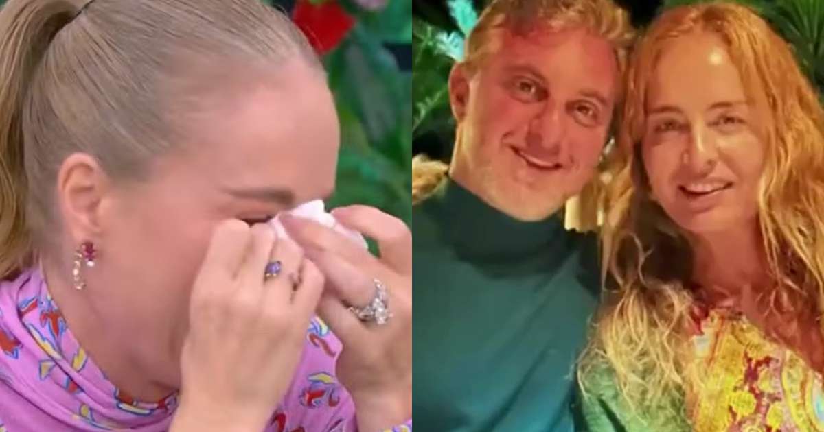 Angélica chora na Globo ao expor casamento de 20 anos com Luciano Huck ...