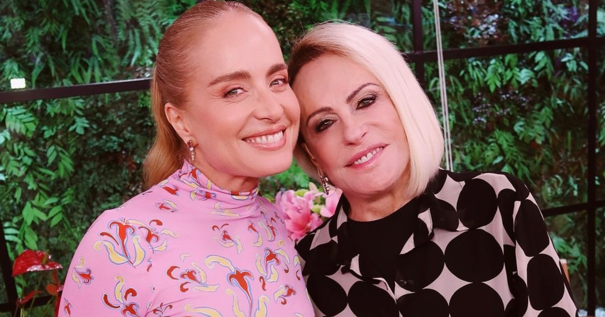 Angélica usa longo de R$ 11 mil no 'Mais Você' da Ana Maria