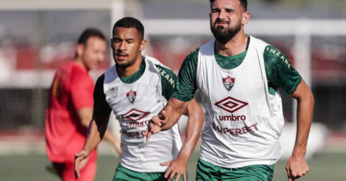 Ignácio segue em recuperação no Fluminense e é dúvida contra o Fortaleza