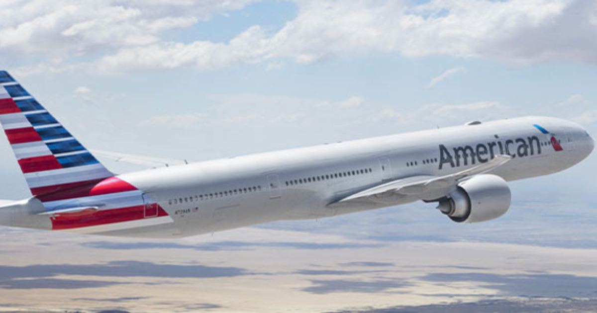 Alerta em voo da American Airlines: mensagem no celular provoca retorno