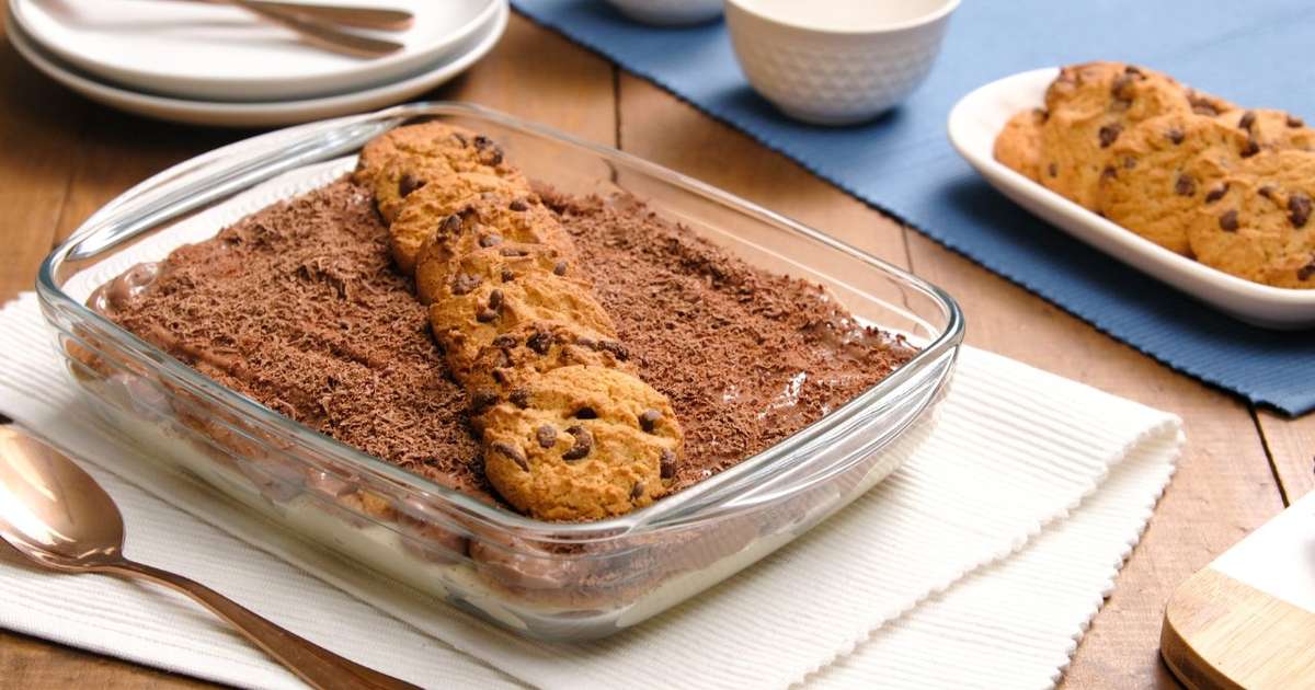 Pavê com cookies: uma sobremesa pronta em apenas 6 passos
