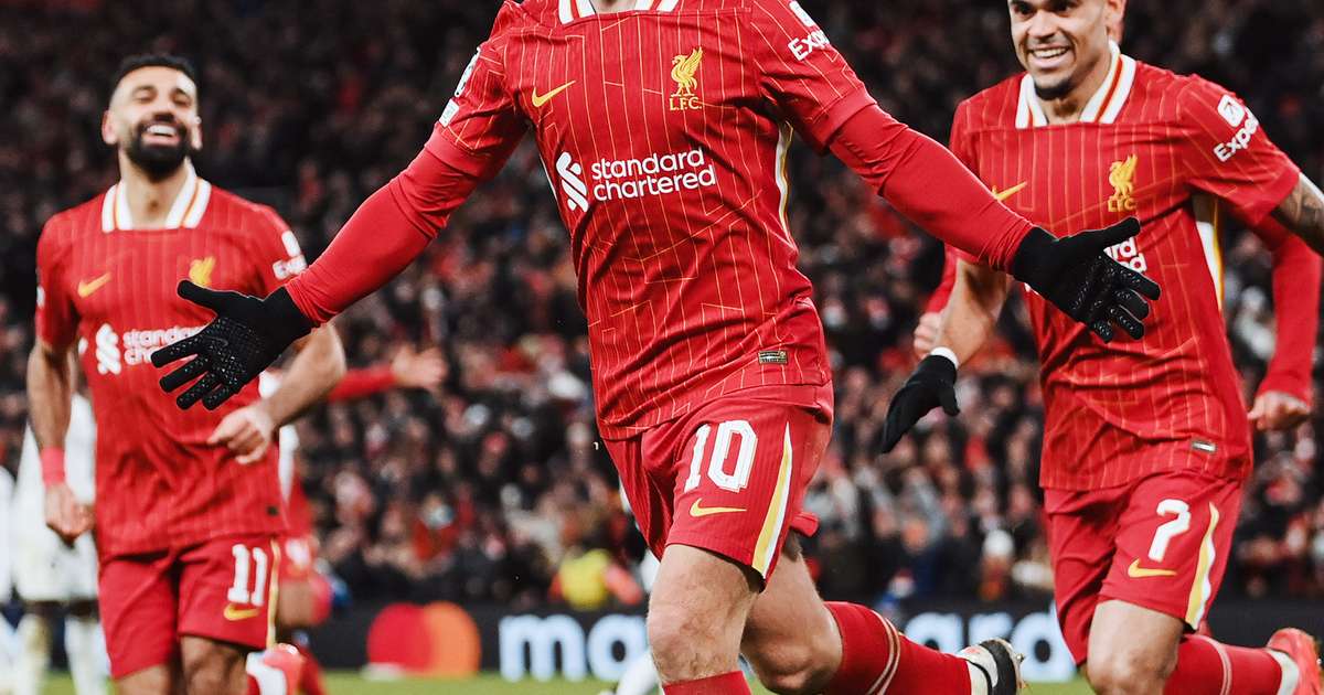 Liverpool domina e vence o Real Madrid na Champions League