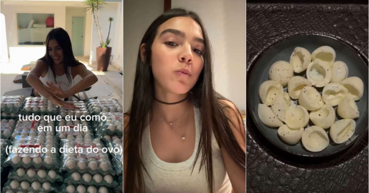 Nora de Angélica, Duda Guerra segue passos de Virginia e come 20 ovos ...