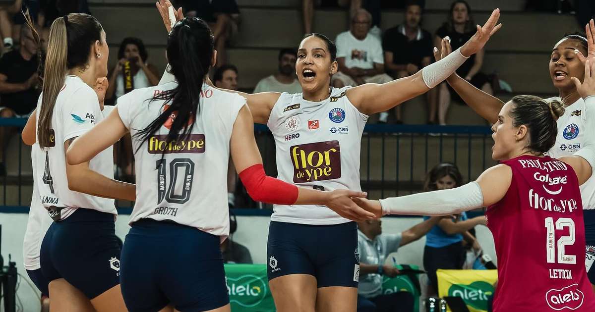 Paulistano Barueri vence o Brusque de virada na Superliga feminina
