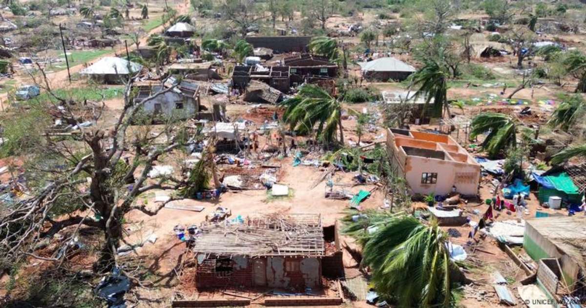 Ciclone Chido deixa ao menos 94 mortos em Moçambique