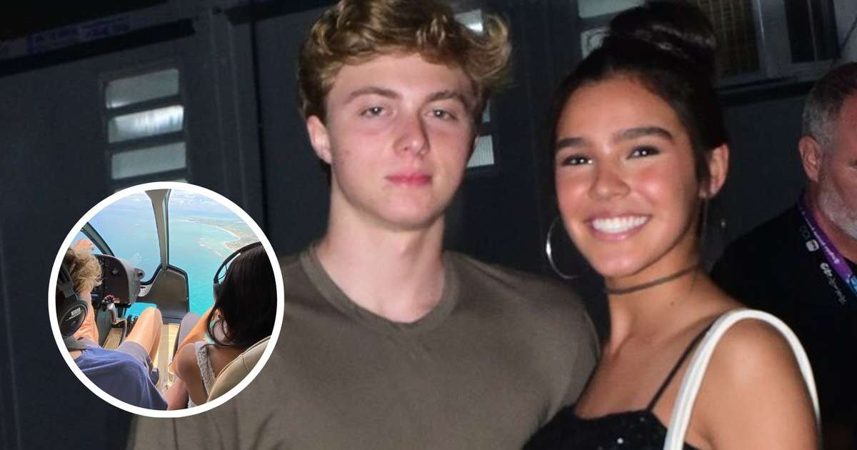 Filho de Huck e Angélica surpreende em passeio de helicóptero com ...