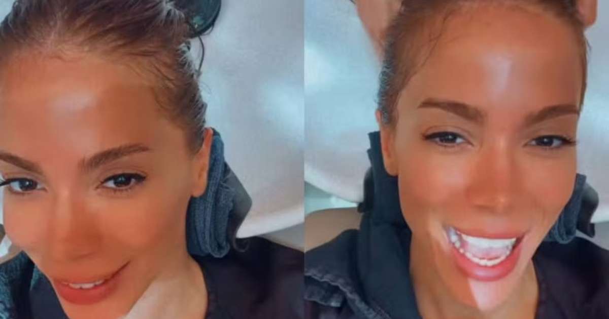 Anitta muda o visual após o Ano Novo e adere a nova coloração nos fios ...