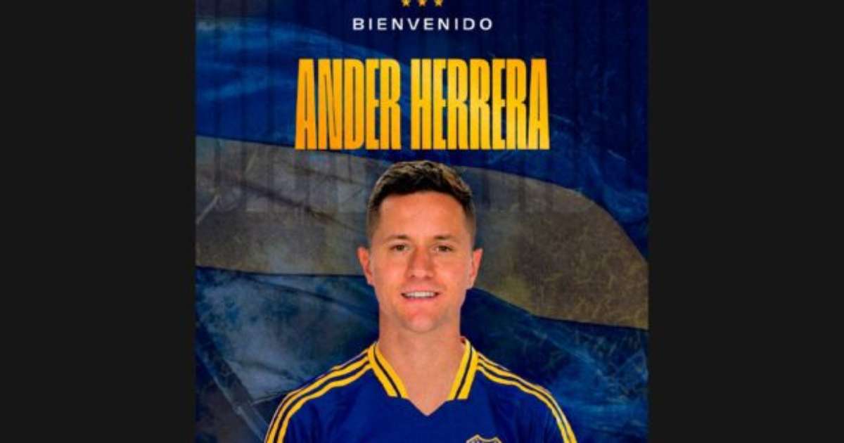Oficial: Ander Herrera é o novo reforço do Boca Juniors