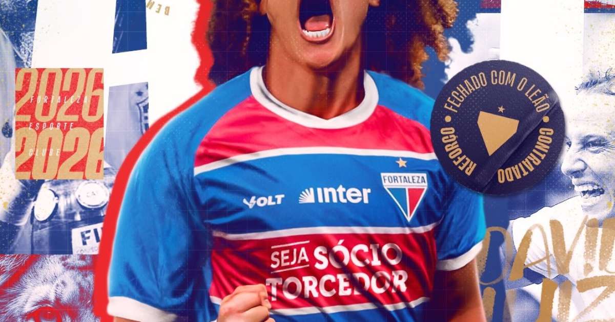 Fortaleza anuncia a contratação de David Luiz