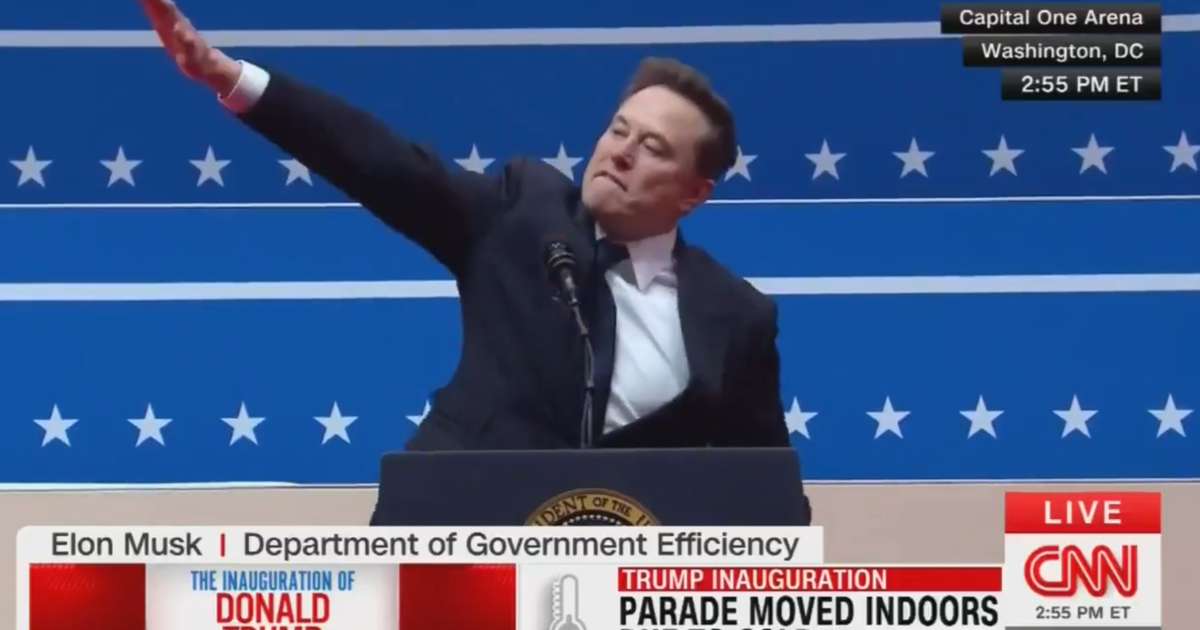 Elon Musk faz gesto durante discurso e web compara com saudação nazista ...