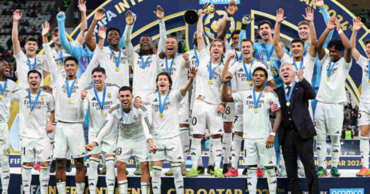 Real Madrid é eleito o melhor clube do mundo de 2024 pela IFFHS ...