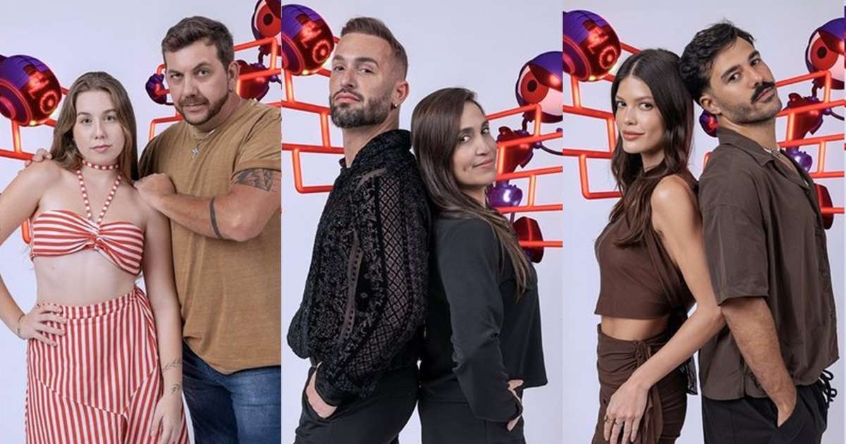 BBB 25: Ed e Raissa, Vitória e Mateus e Diego e Daniele disputam segundo Paredão