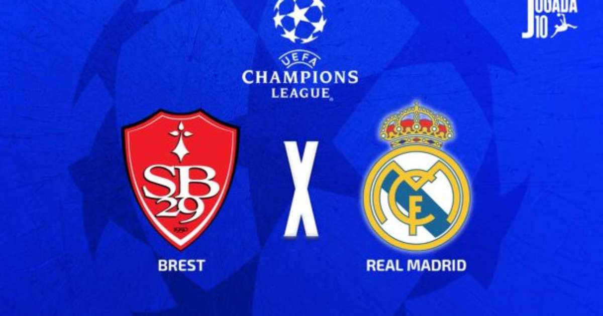 Brest x Real Madrid: onde assistir, escalações e arbitragem