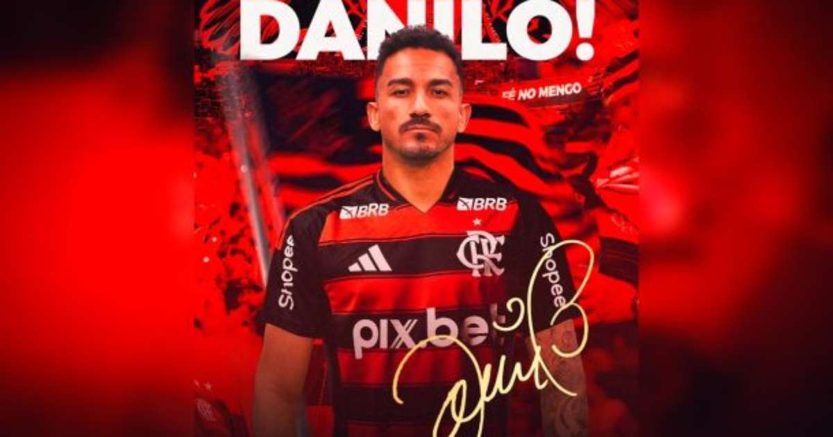Flamengo oficializa a contratação de Danilo