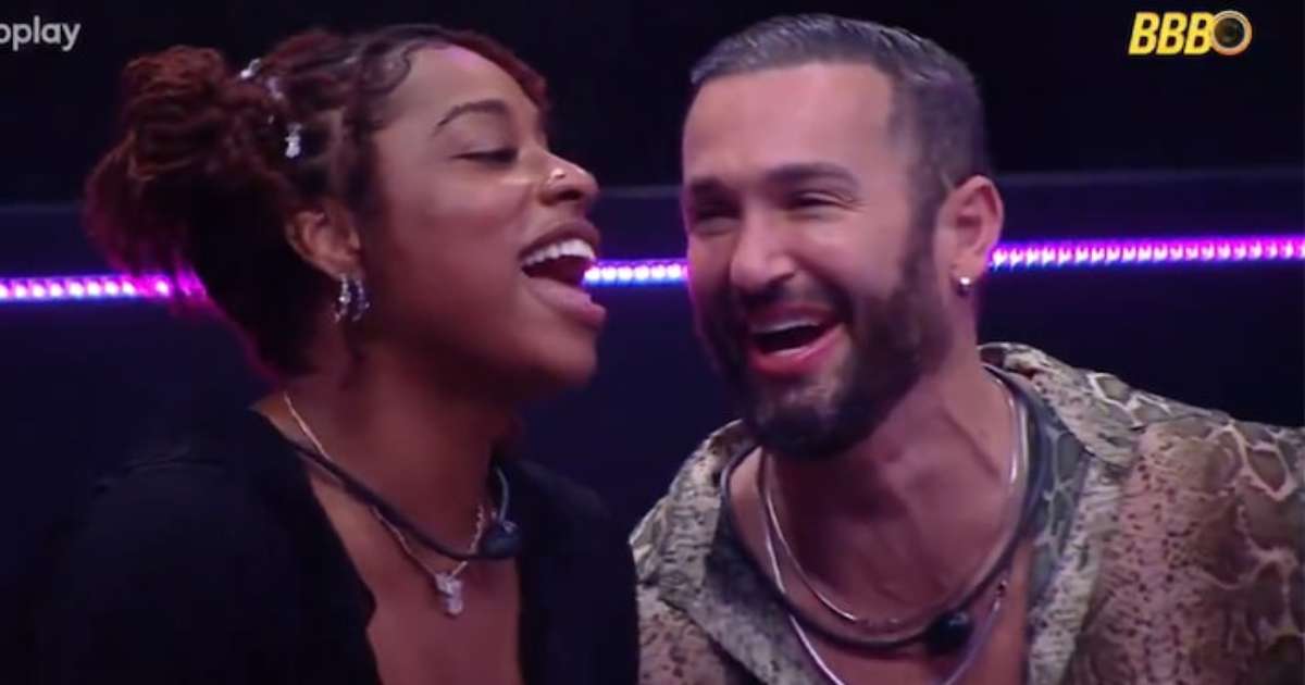 BBB 25: Amarrados pelo Big Fone, Diego e Thamiris divertem; confira melhores momentos