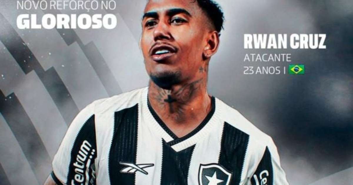 Rwan Cruz é regularizado e pode estrear pelo Botafogo