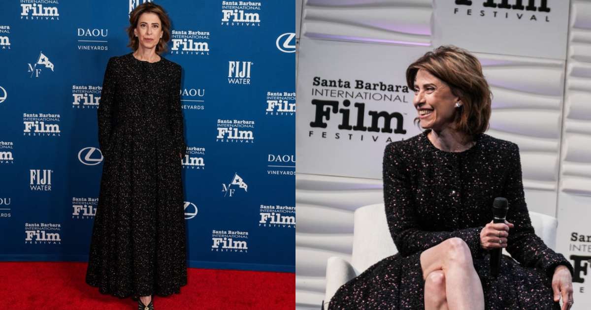 Fernanda Torres encanta em premiação ao optar por visual preto da ...