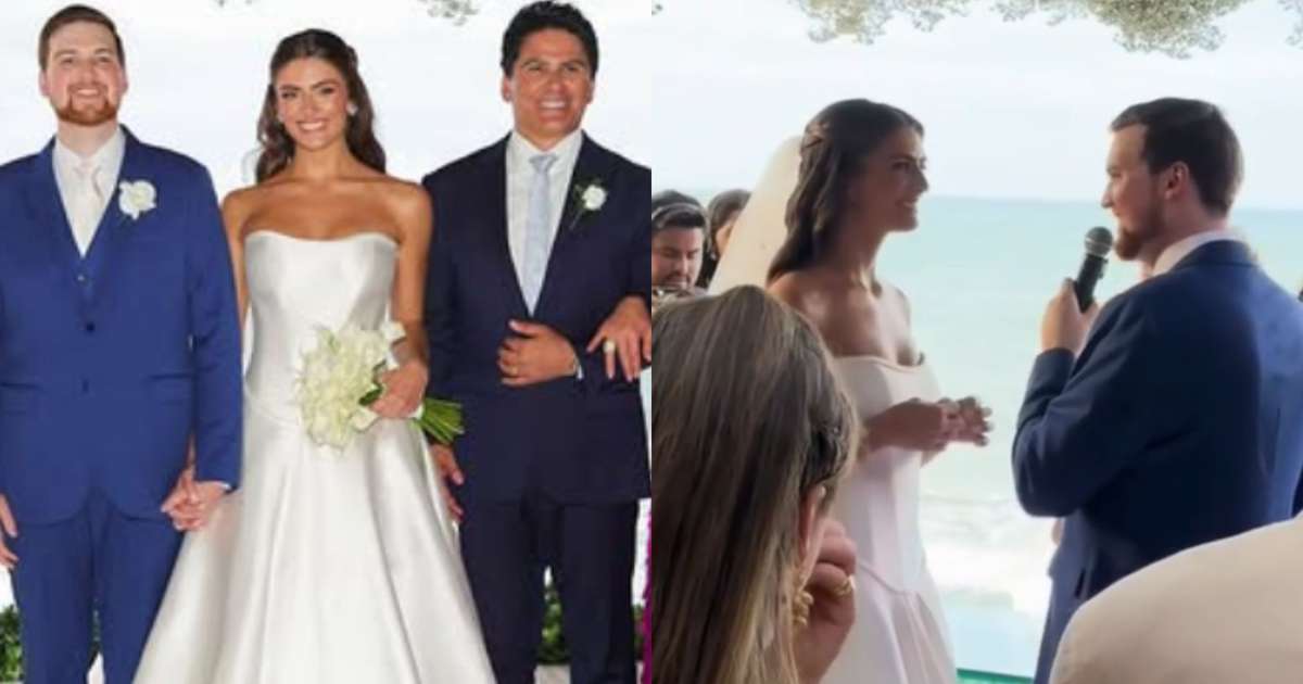 Que mico! Genro inglês de Cesar Filho erra no discurso de casamento: 'A ...