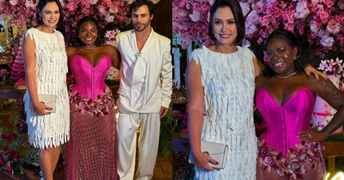 Michelle Bolsonaro usa look sustentável e bolsa de 28 mil em festa de ...