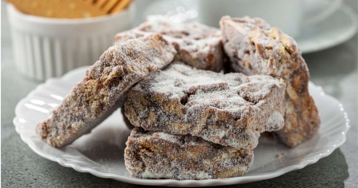 Palha italiana tradicional fácil para vender e faturar