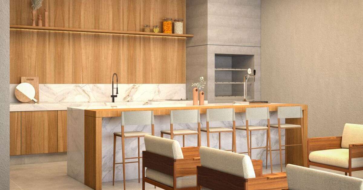 Veja como escolher entre ilha e península para a cozinha