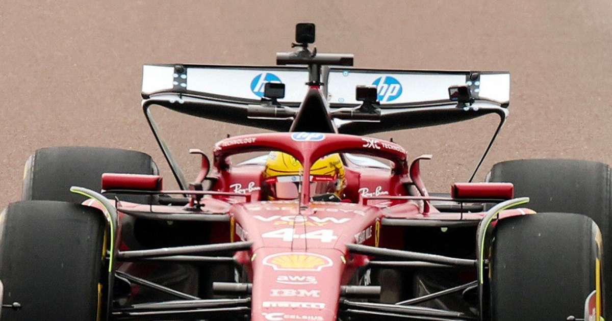 F1: Lewis Hamilton pilota o SF-25 pela primeira vez