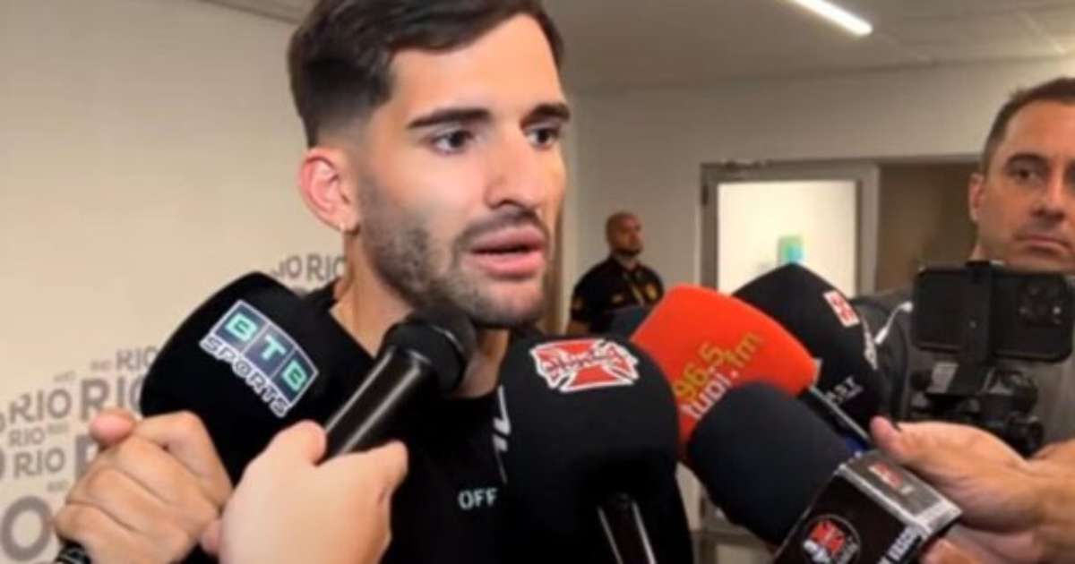 Garré chega ao Rio para assinar com o Vasco: 'Preparado'
