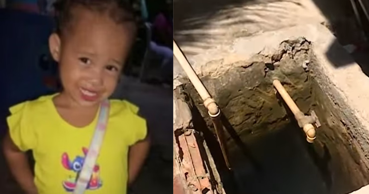 Criança de 2 anos desaparecida é encontrada morta em cisterna